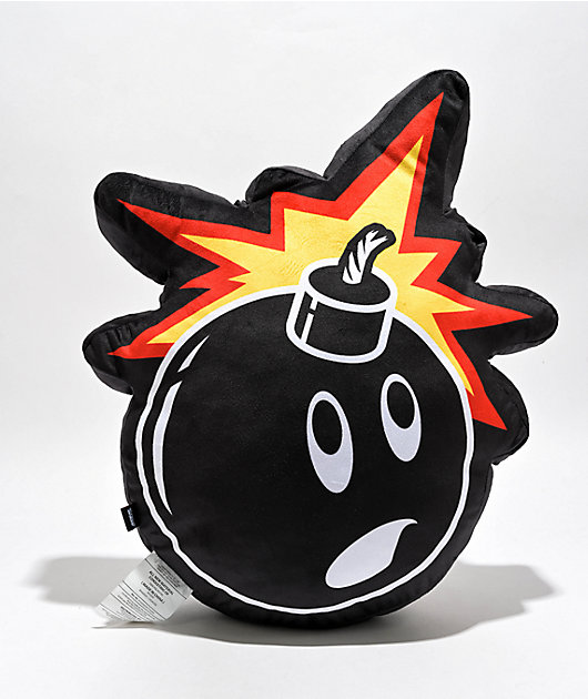 Adam Bomb Black Plush Pillow | Zumiez