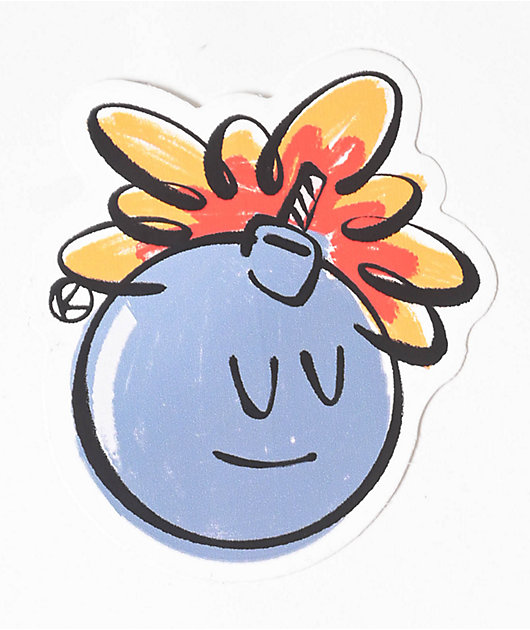 Adam Bomb Smile Sticker | Zumiez