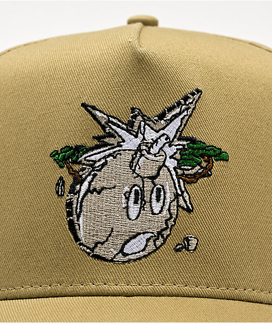 Adam Bomb Stone Bomb Khaki Snapback Hat | Zumiez