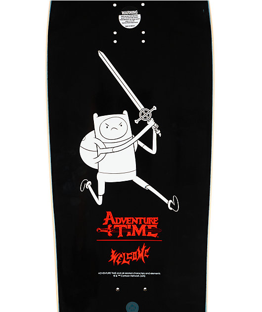 Adventure Time x Welcome Finn 9.6" Skateboard Deck | Zumiez