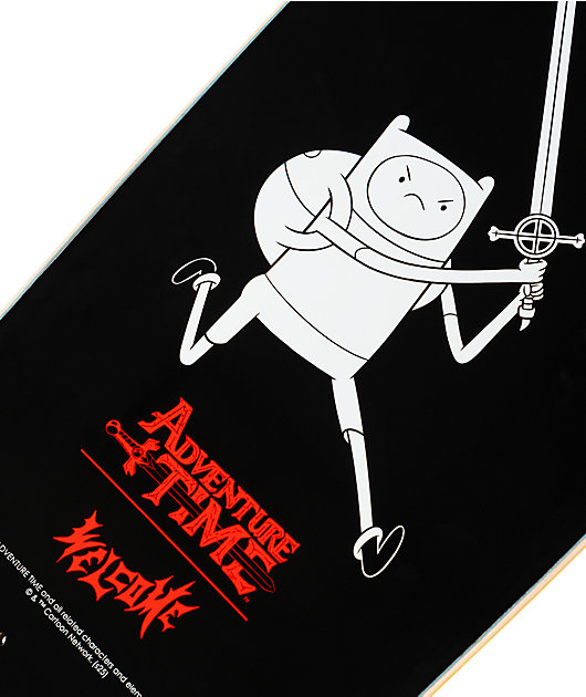 Adventure Time x Welcome Finn 9.6" Skateboard Deck | Zumiez
