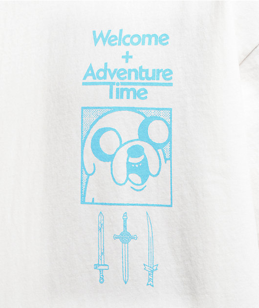 Adventure Time x Welcome Heart On White T-Shirt | Zumiez