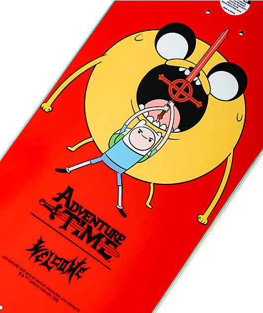 Adventure Time x Welcome Heroes 8.5" Skateboard Deck | Zumiez
