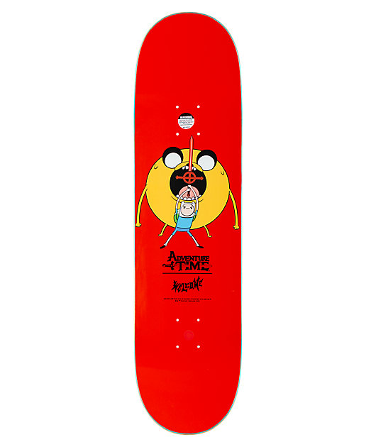 Adventure Time x Welcome Heroes 8.5" Skateboard Deck | Zumiez