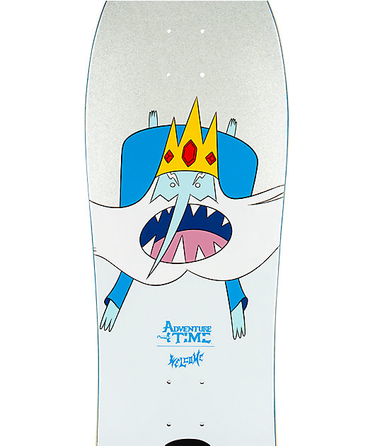 Adventure Time x Welcome Ice King 10" Skateboard Deck | Zumiez
