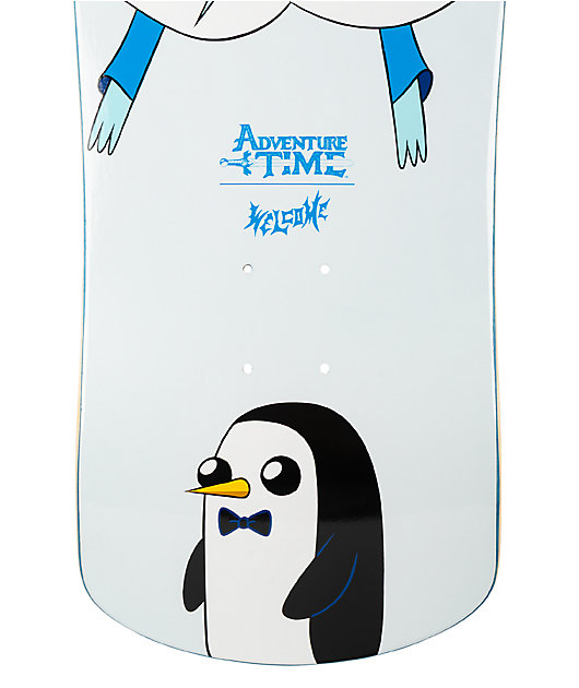 Adventure Time x Welcome Ice King 10" Skateboard Deck | Zumiez