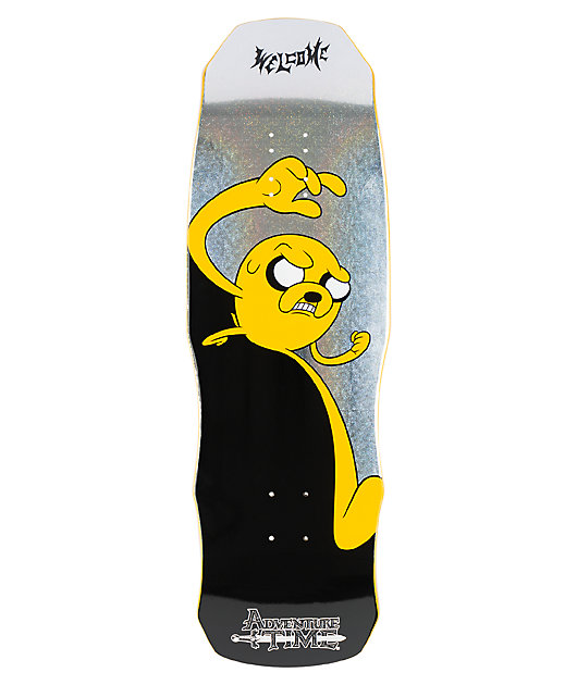 Welcome x Adventure Time Jake 9.75" Skateboard Deck | Zumiez