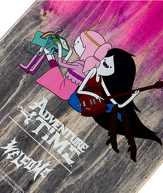 Adventure Time x Welcome Princess Power 8.25" Skateboard Deck | Zumiez