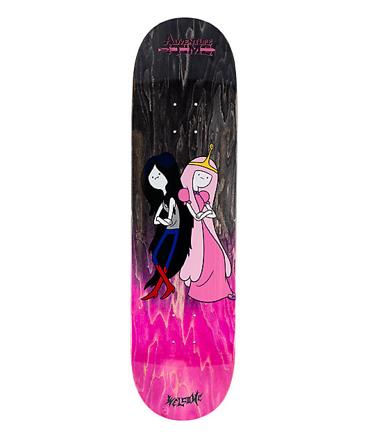 Adventure Time x Welcome Princess Power 8.25" Skateboard Deck | Zumiez