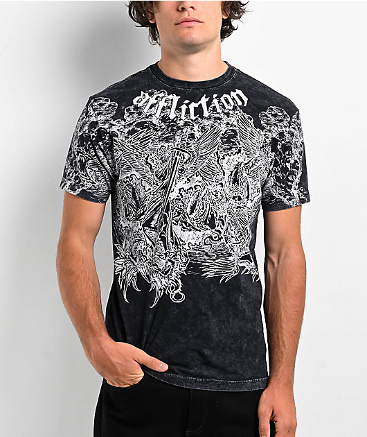 Affliction Angels Mountain Wash T-Shirt | Zumiez