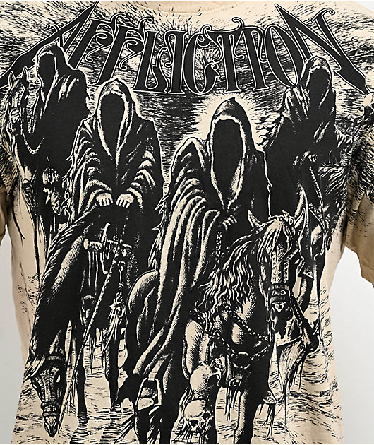 Affliction Black Knight Sand T-Shirt | Zumiez