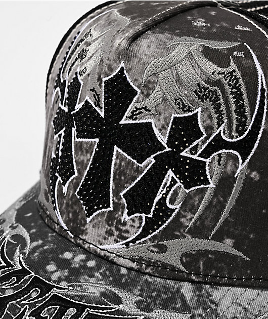 Affliction Cauterized Stone Trucker Hat | Zumiez