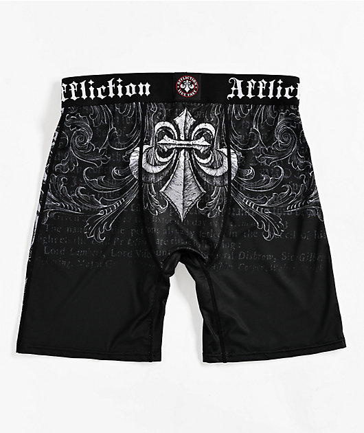Affliction Collapse Black Boxer Briefs | Zumiez