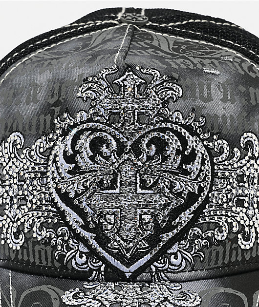 Affliction Ink Black Trucker Hat | Zumiez