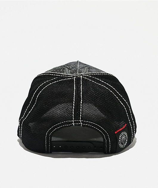 Affliction Ink Black Trucker Hat | Zumiez