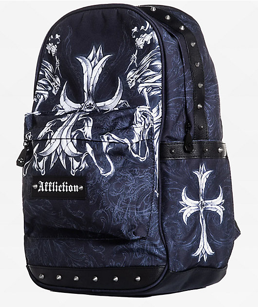Affliction Jump Black Backpack | Zumiez