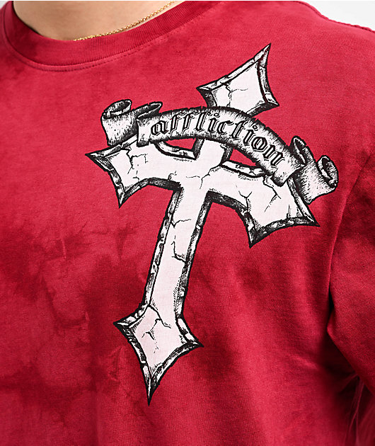 Affliction Live Fast Red T-Shirt | Zumiez