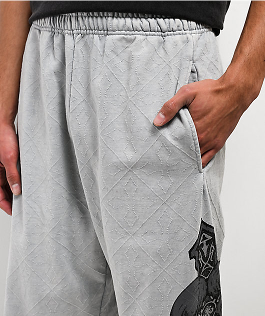 Affliction Seeker Silver Sweatpants | Zumiez