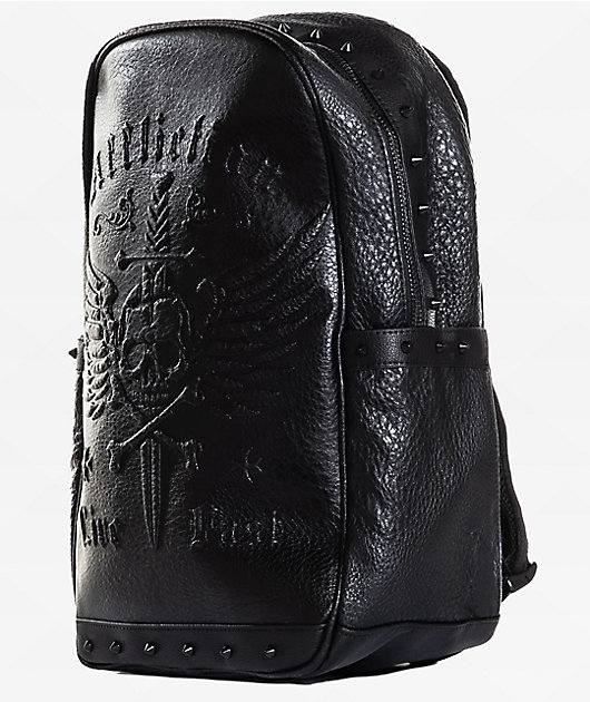 Affliction Spike Black Backpack | Zumiez