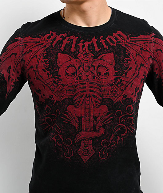 Affliction x Rogue Bat Thermal Long Sleeve T-Shirt | Zumiez