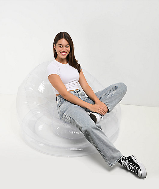 AirCandy Clear Inflatable Chair | Zumiez