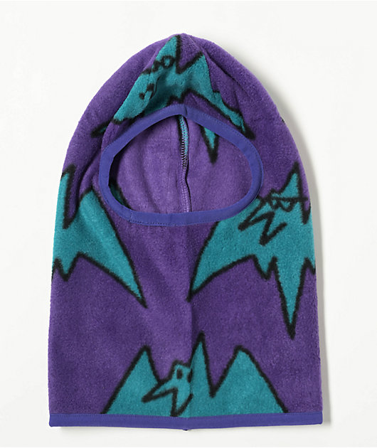 Airblaster Cozy Big Terry Purps Balaclava | Zumiez