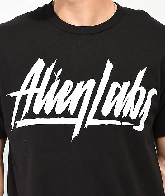 Alien Labs Brain Cloud Black T-Shirt | Zumiez