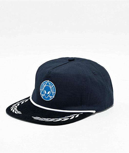 Alien Workshop AWOL Sea Navy Strapback Hat | Zumiez