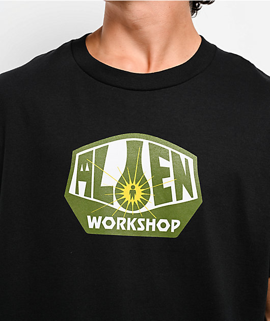 Alien Workshop Original Logo Black T-Shirt | Zumiez