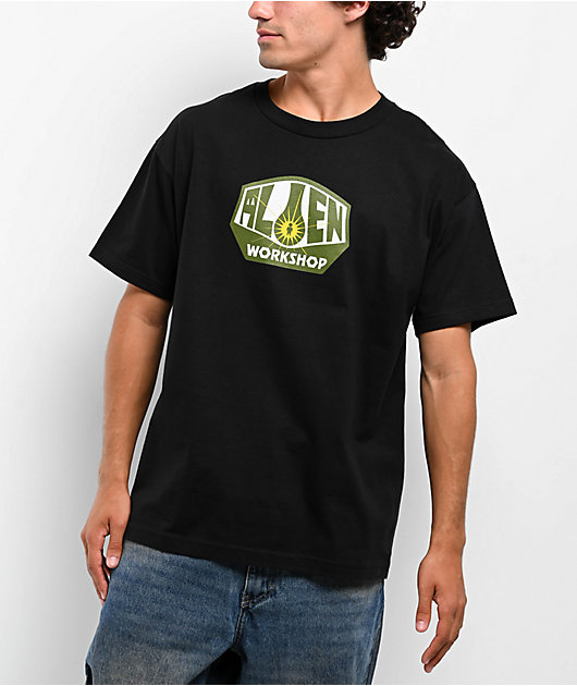 Alien Workshop Original Logo Black T-Shirt | Zumiez