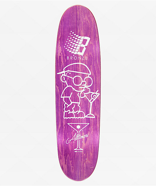 Alltimers x Bronze Sophisticated Cruiser 8.5" Skateboard Deck | Zumiez