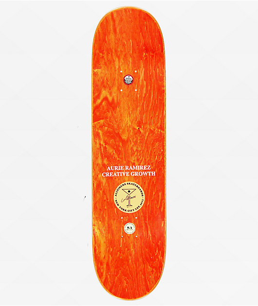 Alltimers x Creative Growth Aurie Ramirez 8.3" Skateboard Deck | Zumiez
