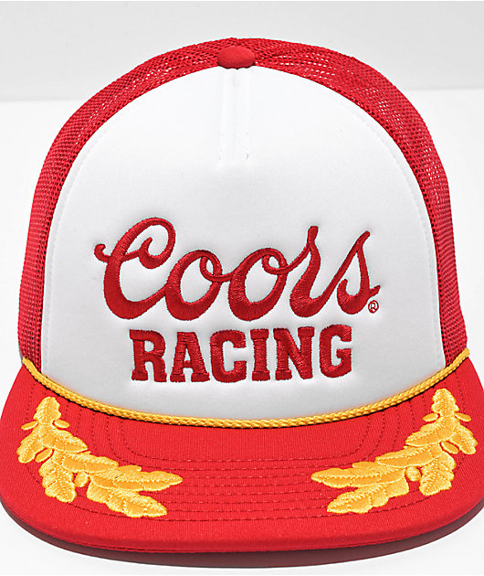 American Needle x Coors Earnhardt Red & White Trucker Hat