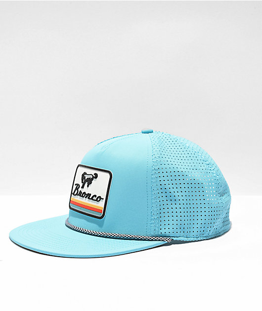 American Needle x Ford Bronco Buxton Pro Light Blue Snapback Hat | Zumiez