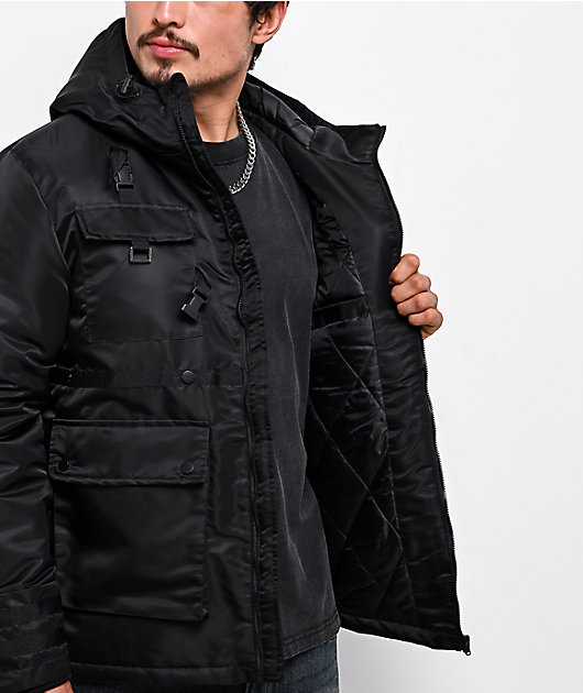 American Stitch Black Insulated Jacket | Zumiez