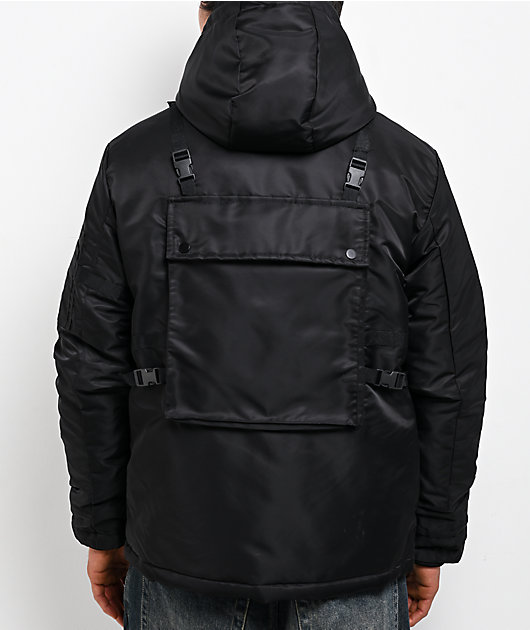 American Stitch Black Insulated Jacket | Zumiez