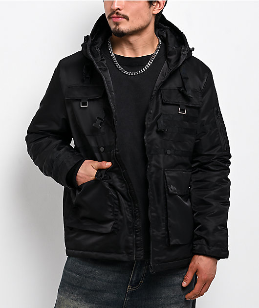 American Stitch Black Insulated Jacket | Zumiez