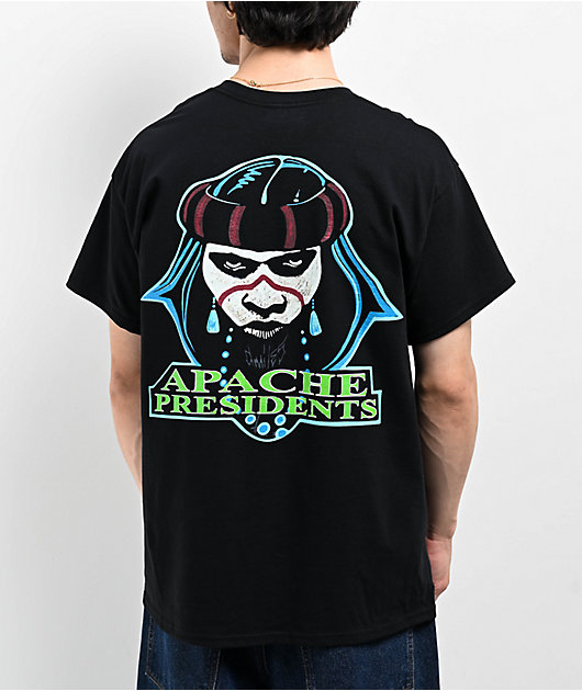Apache Presidents Black T-Shirt | Zumiez