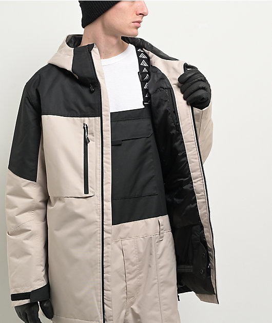 Aperture Mission Natural & Black 10K Snowboard Jacket | Zumiez