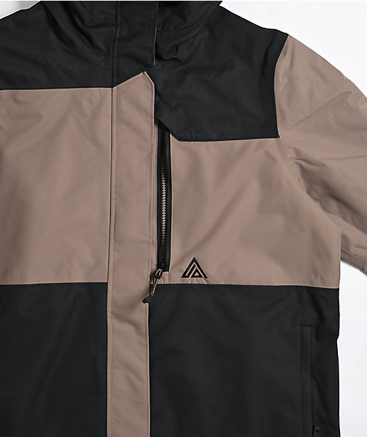 Aperture Women's Ranger Asymmetrical Deep Taupe & Black 10K Snowboard ...