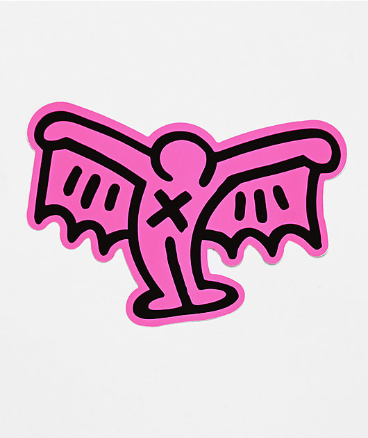 Apply x Keith Haring Pink Pop Shop Devil Sticker | Zumiez