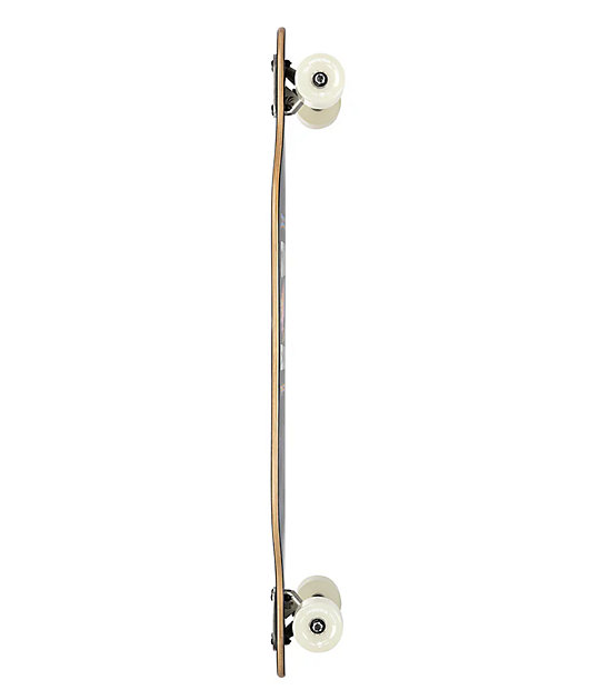 Arbor Axis Artist Boss Dog 37" Drop Through Longboard Complete | Zumiez