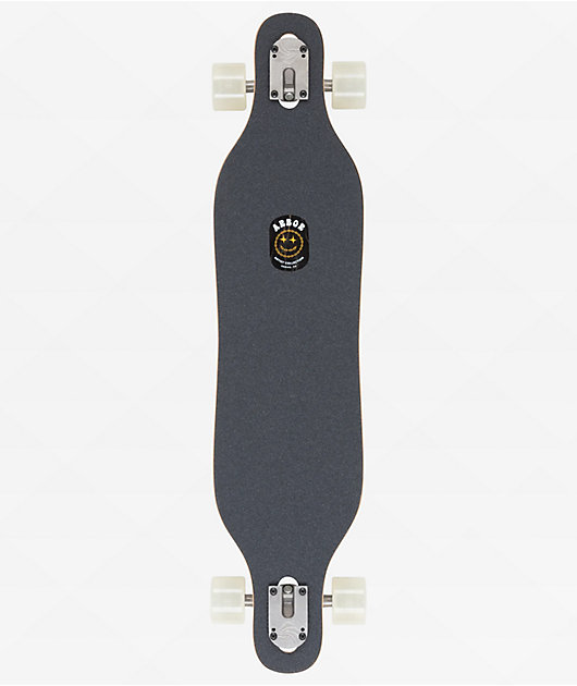 Arbor Axis Artist Boss Dog 37" Drop Through Longboard Complete | Zumiez