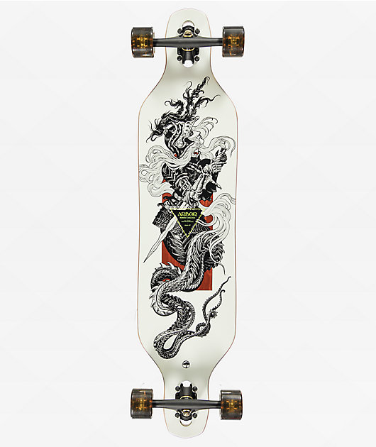 Arbor Axis Darmaeva 40" Drop Through Longboard Complete | Zumiez