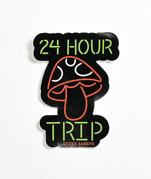 Artist Collective Neon Trip Sticker | Zumiez