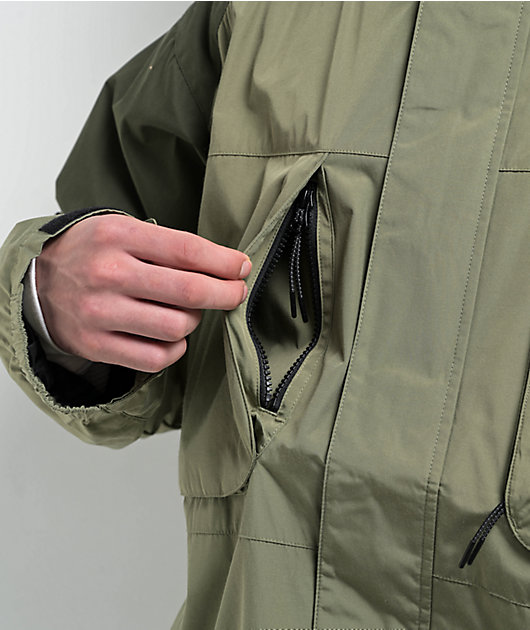 Autumn Field Sage & Military Snowboard Jacket 2025 | Zumiez