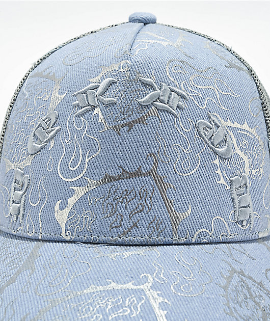 BGK Murder She Wrote Grey Radioactive Trucker Hat | Zumiez