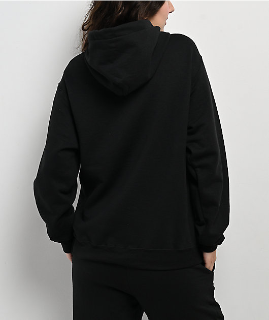 Baby Phat Script Black Hoodie | Zumiez
