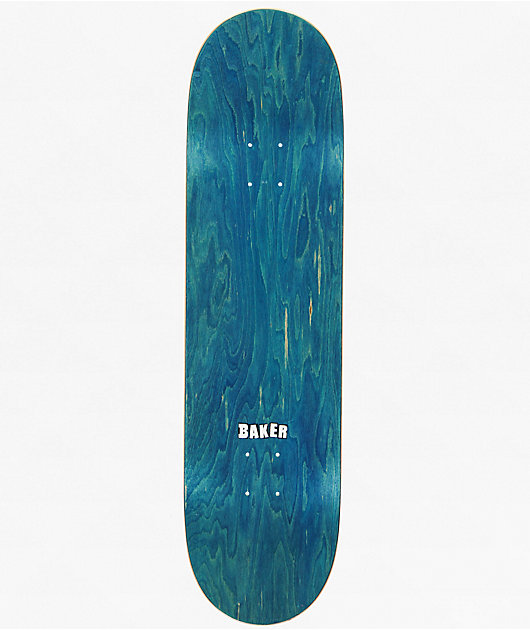Baker Baca Icon Old English 8.5" Skateboard Deck | Zumiez