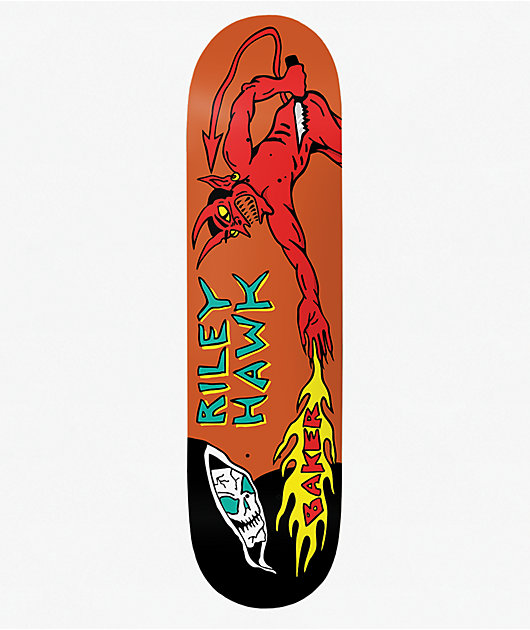Baker Hawk Evil Vs Evil 8.5" Skateboard Deck | Zumiez